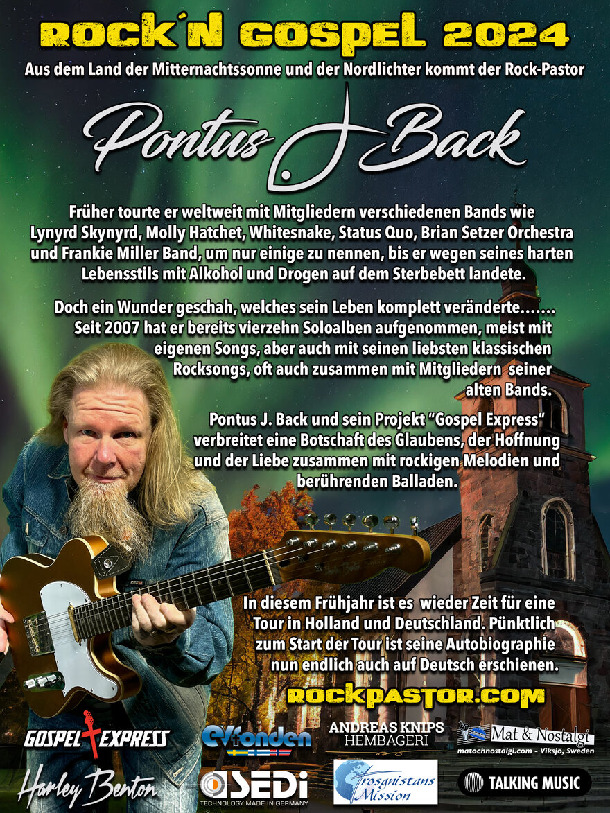 Pontus J Back - Official Website - GERMANY